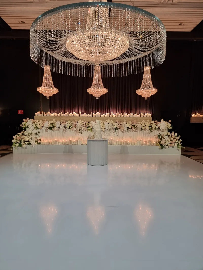 Matte White Seamless – Elite Dance Floors